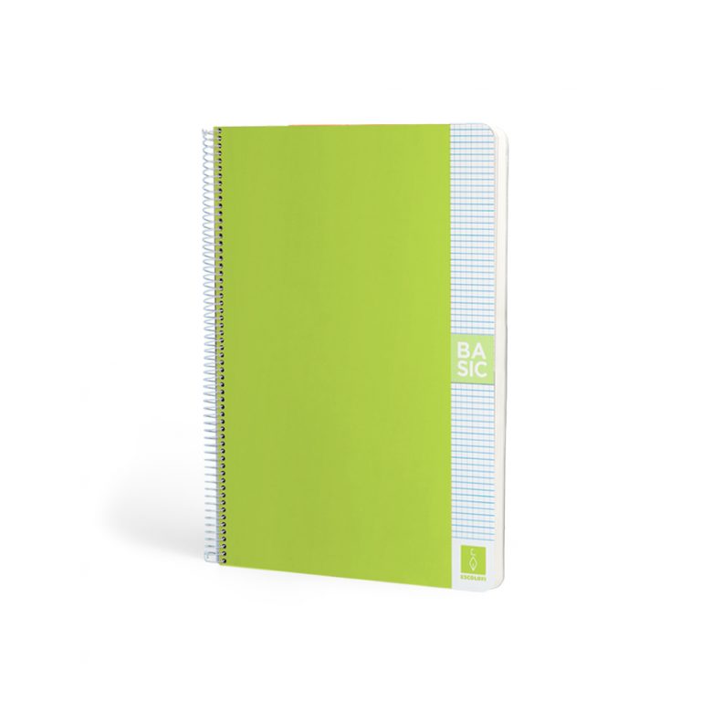 Cuadernos Basic cuadricula Verde Claro – Tienda Escolofi
