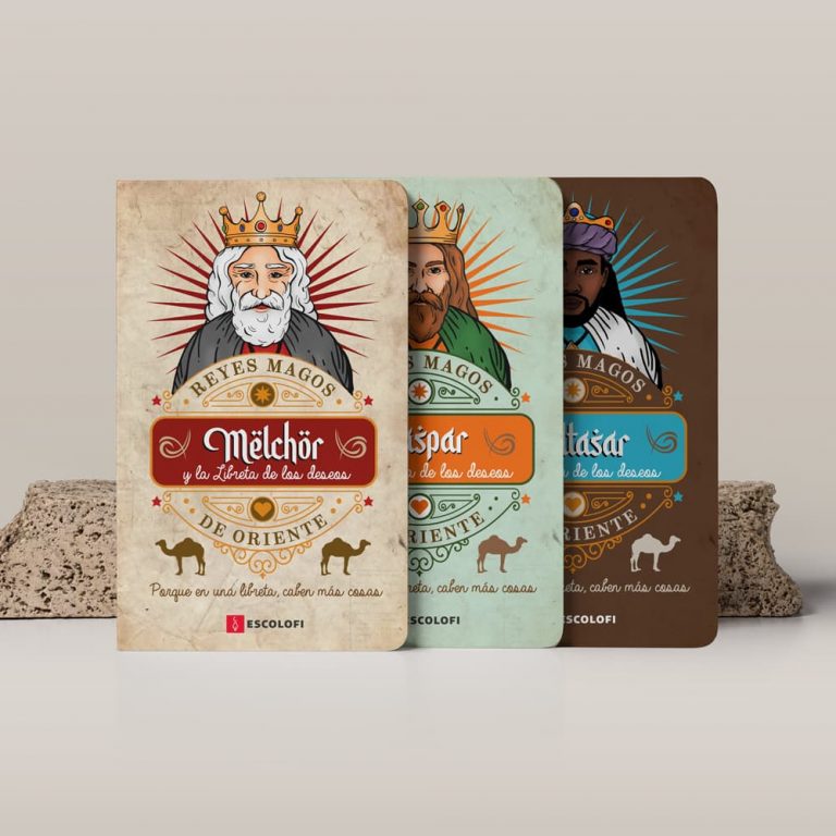 Pack de 3 Libretas de Reyes Magos – Tienda Escolofi